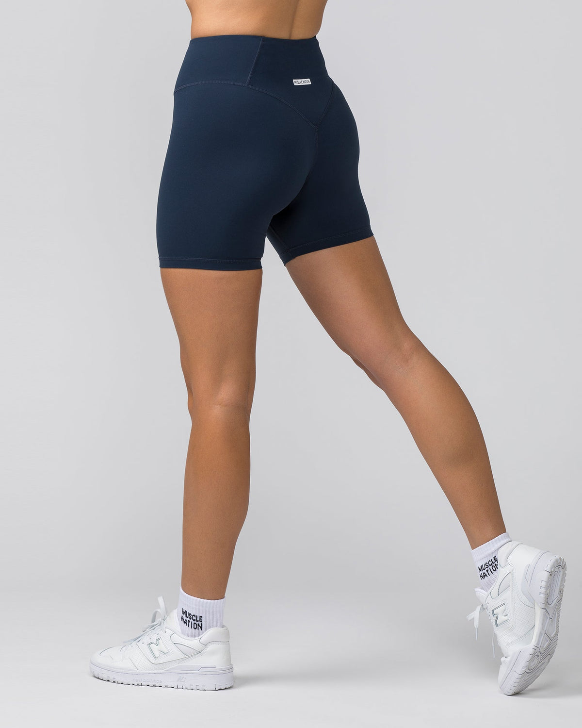 Contour Aura Bike Shorts - Navy | Muscle Nation | Be Activewear