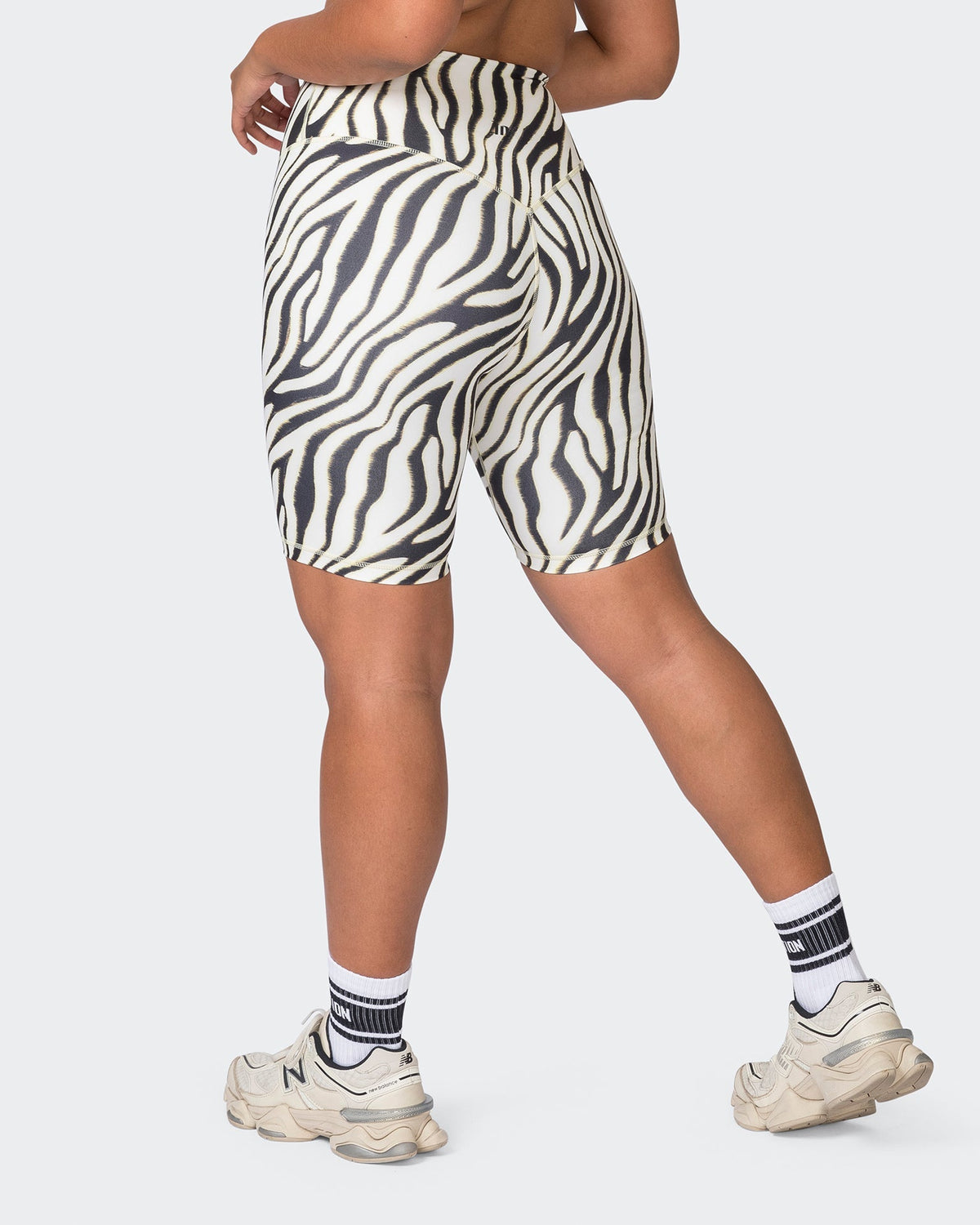 Ultra Everyday Referee Length Shorts - Zebra Print | Be Activewear