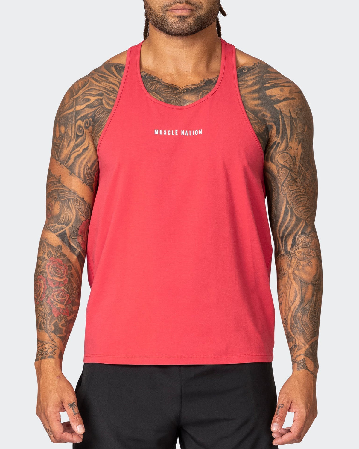 Infinite Y Back Singlet - Cardinal | Be Activewear